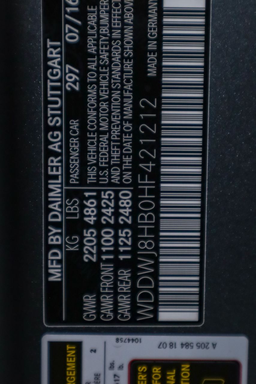 2017 Mercedes-Benz C63s AMG "Edition 1" Coupe w/25k Miles For Sale ...