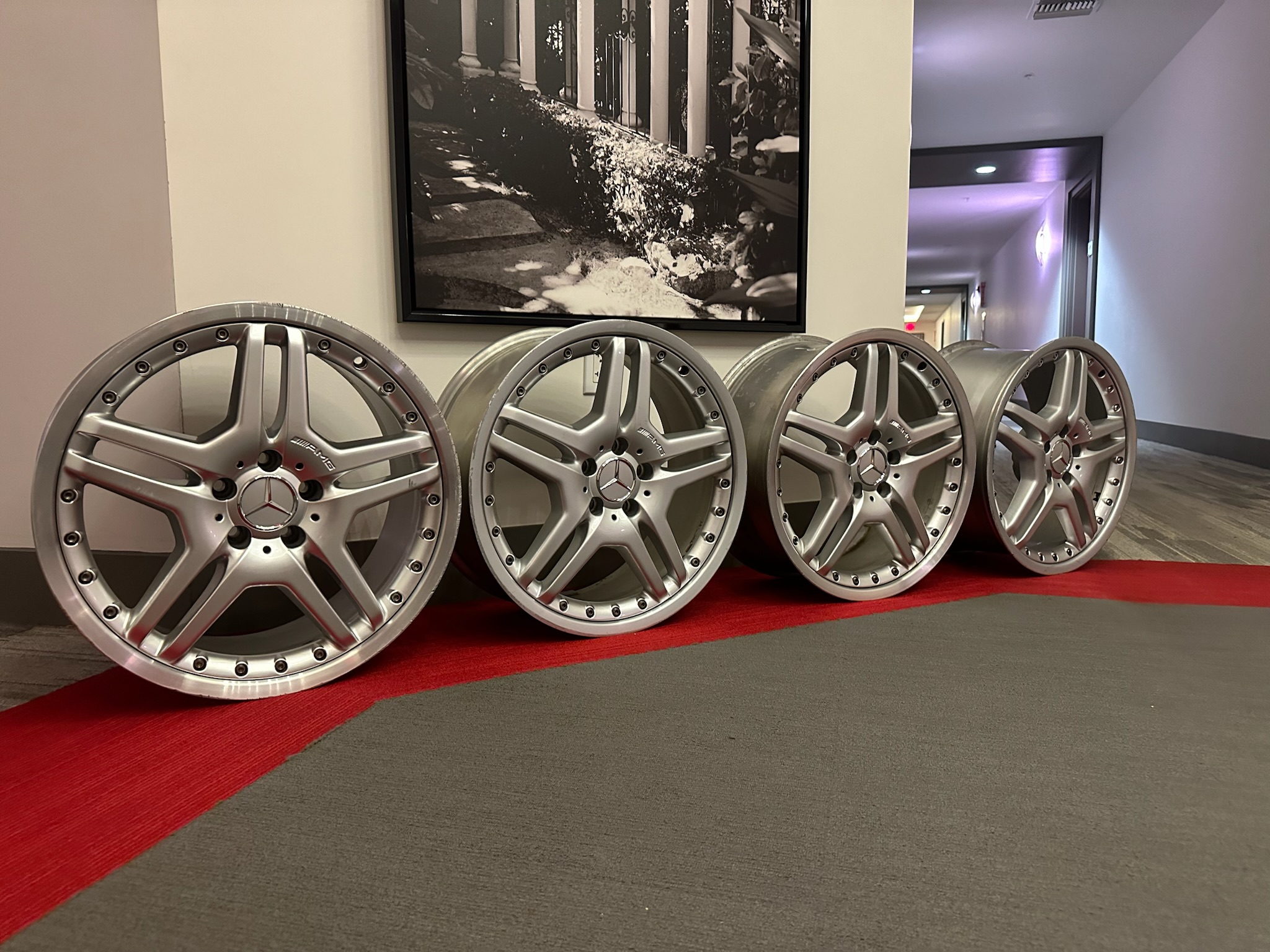 NO RESERVE: Staggered 2-Piece 19" Cromodora AMG Wheels For Sale | The ...