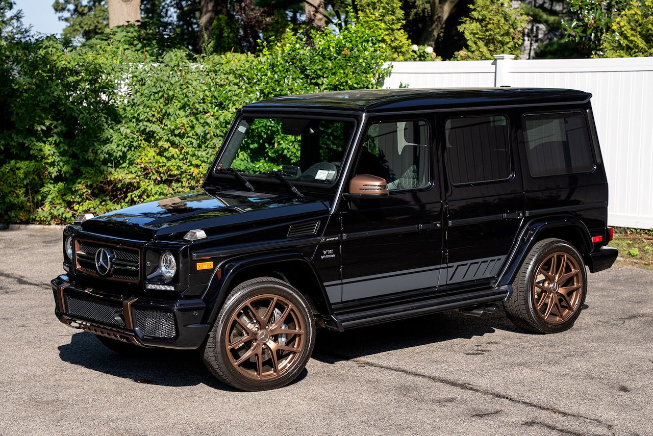 One-Owner 2018 Mercedes-AMG G65 Final Edition w/3,600 Miles For Sale ...