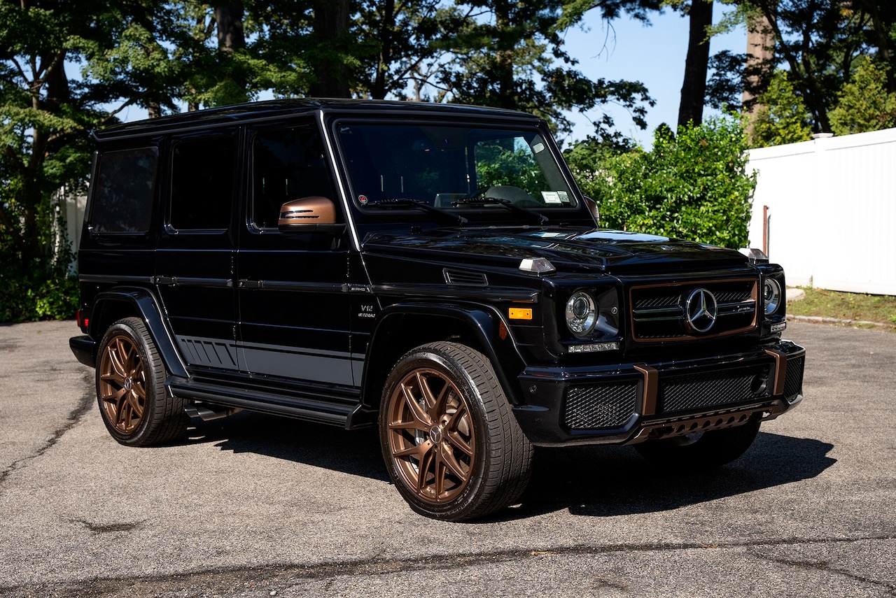 One-Owner 2018 Mercedes-AMG G65 Final Edition w/3,600 Miles For Sale ...