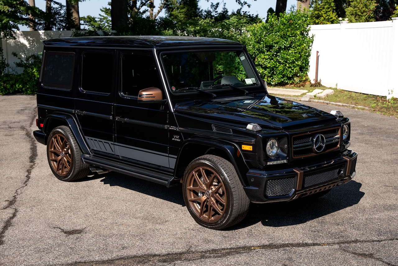 One-Owner 2018 Mercedes-AMG G65 Final Edition w/3,600 Miles For Sale ...