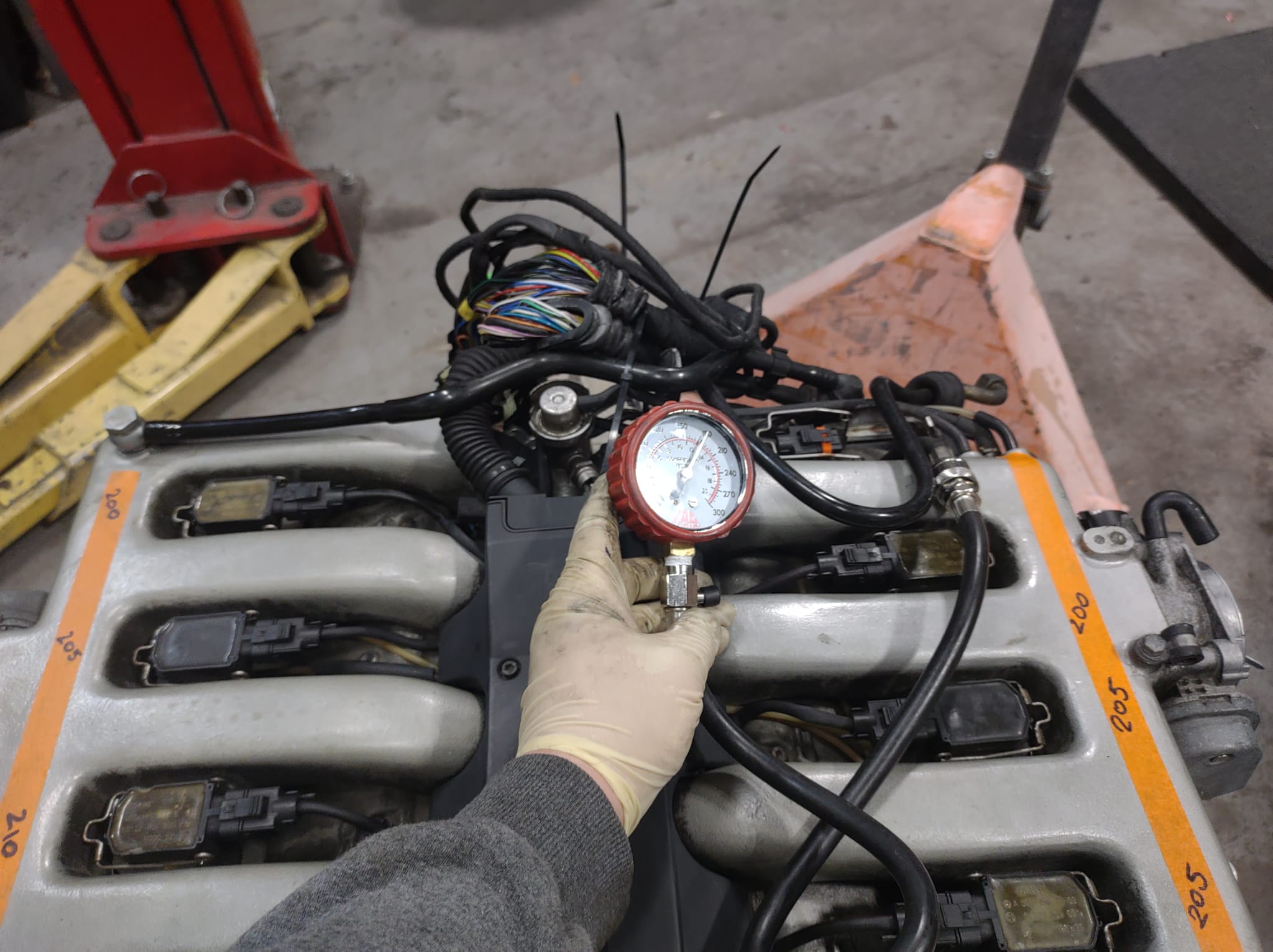 NO RESERVE: 1997 Mercedes-Benz M120 6.0L V12 Powertrain w/45k Miles For ...