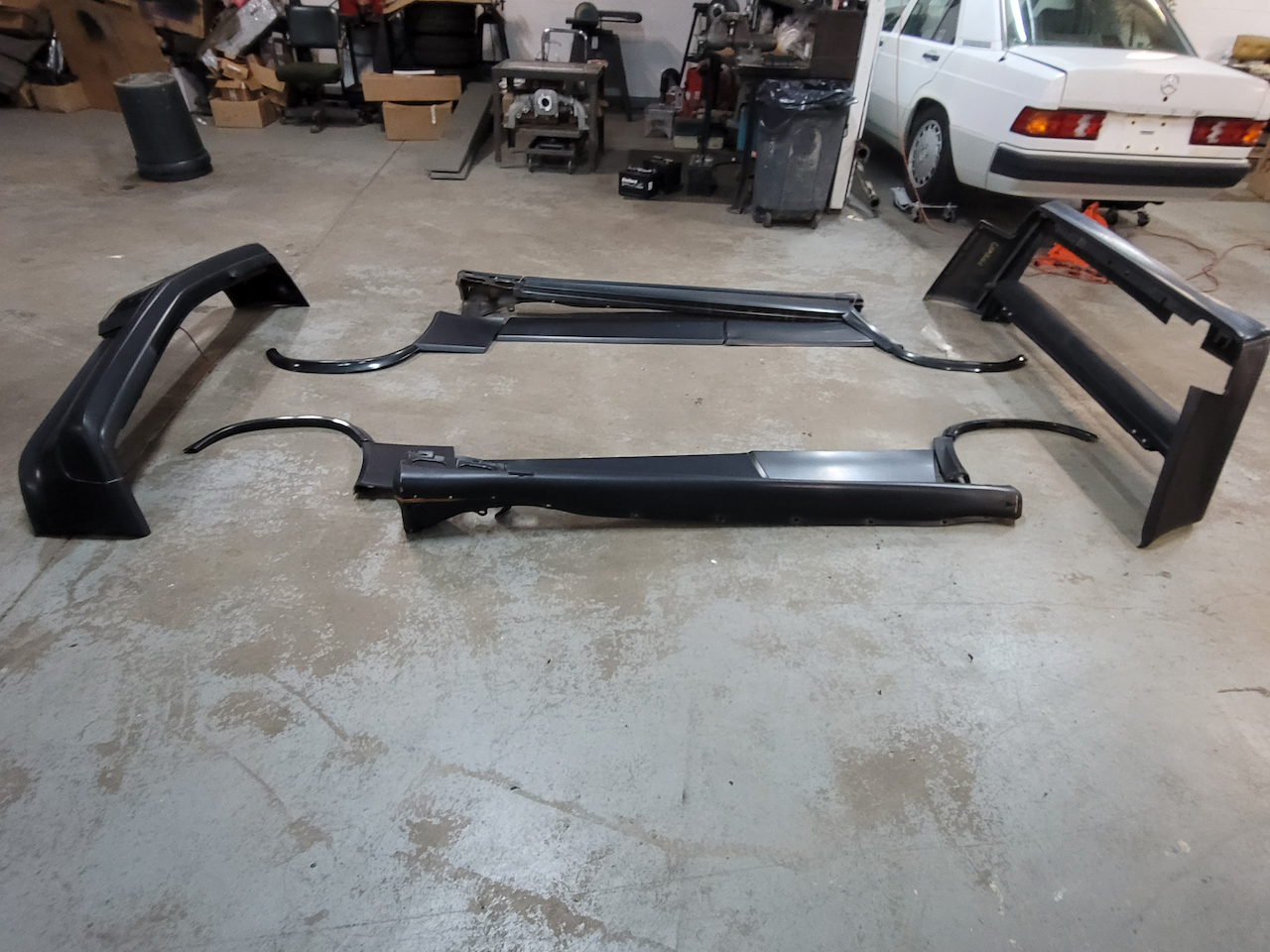 W201 Mercedes-Benz 190E Cosworth 2.3-16 Complete Body Kit For Sale ...